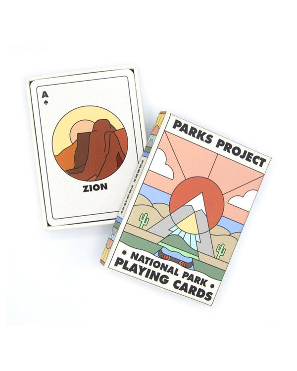 Minimalist National Park Playing Cards - Free Air Life Co.