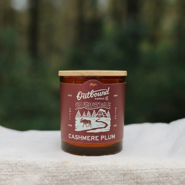 Cashmere Plum Candle - Free Air Life Co.